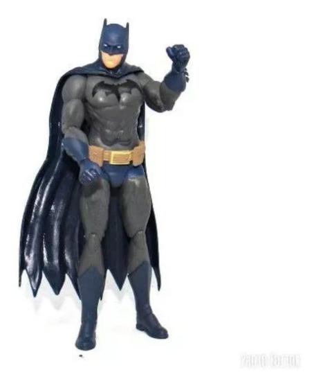 boneco action figure batman azul dc liga da justiça 15 cm - Fabricação ...