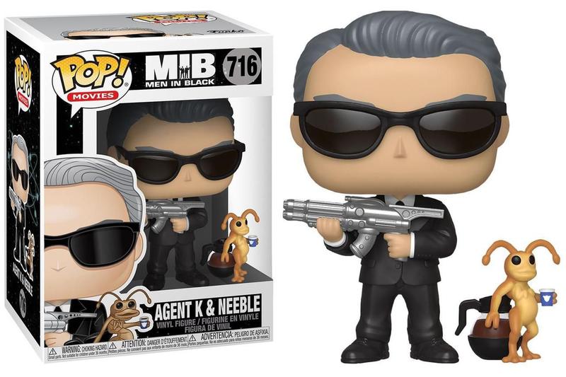 Boneco Agent K & Neeble 716 Mib Men In Black Funko Pop - Funko ...