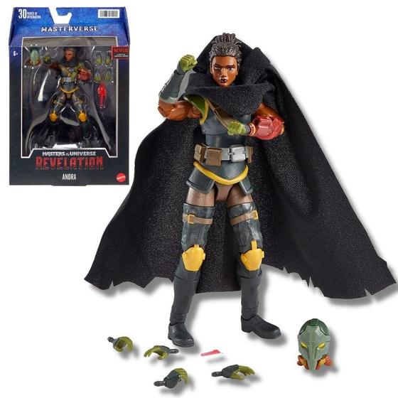 Boneco Andra - He Man Revelation - Motu Action Figure Mattel - Bonecos ...