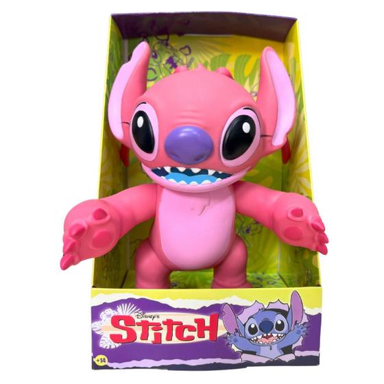 Boneco Angel Rosa Boneca Filme Lilo e Stitch Articulado Vinil Grande ...