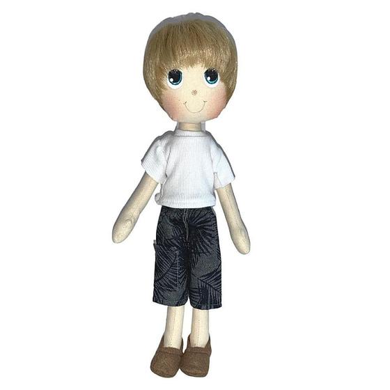 Boneco Artesanal - Lupi Dolls Caio Brinquedo Infantil - Bonecos ...