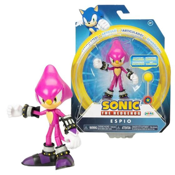 Boneco Articulado Espio Sonic The Hedgehog - Candide - Bonecos ...