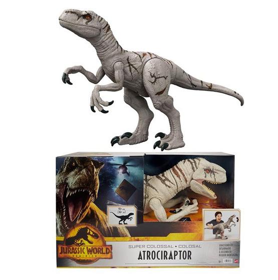 Boneco Articulado Jurassic World Atrociraptor Dinossauro Mega Colossal ...
