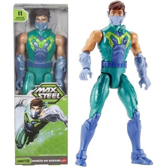 Boneco Articulado Max Steel - Força/Missões Turbo 30 cm - Mattel ...