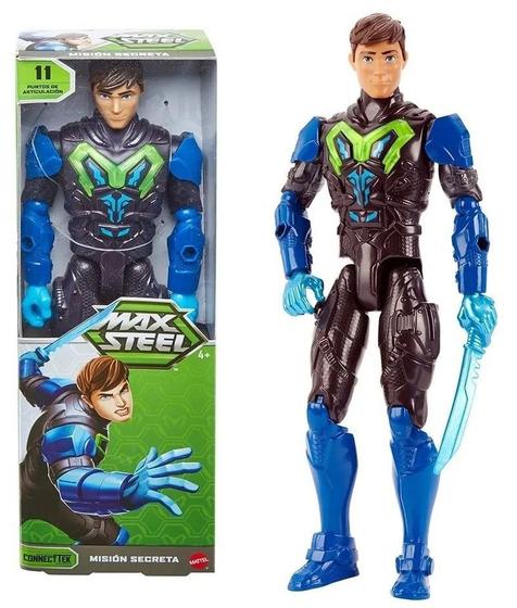 Boneco Articulado Max Steel - Força/Missões Turbo 30 cm - Mattel ...