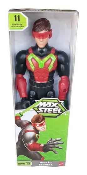 Boneco Articulado Max Steel Missão Secreta - Mattel - Bonecos ...