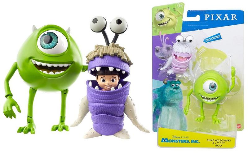 Boneco Articulado Monstros SA Mike Wazowski e Boo - Mattel - GLX81 ...