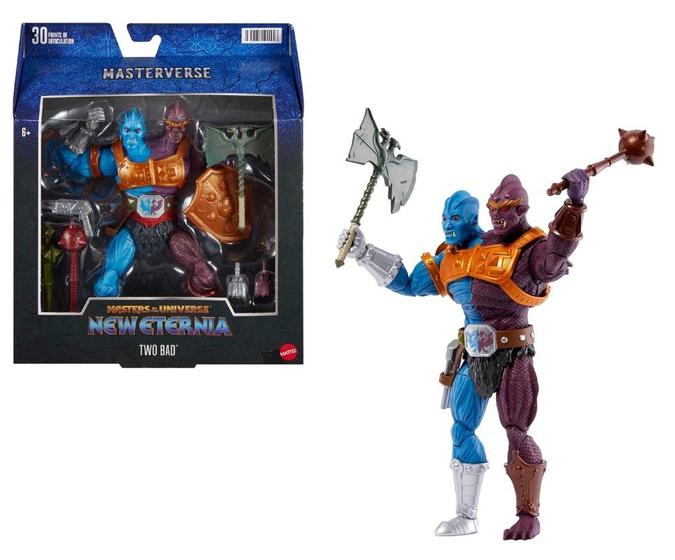 Boneco Articulado Two Bad Deluxe Com Acessórios He-man - Masters Of The ...