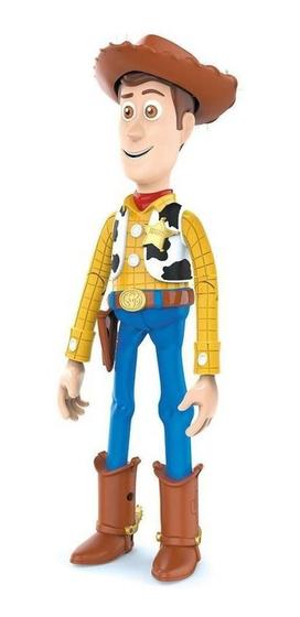 Boneco Articulado Woody Com Sons 28cm Toy Story 4 Toyng - Boneco Woody ...