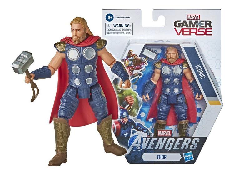Boneco Avengers Marvel Gamer Verse Thor Iconic Hasbro E9868 - Boneco ...