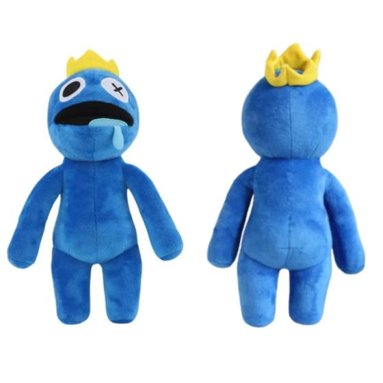 Boneco Azul Babão Rainbow Friends Jogo Roblox Blue Pelúcia - Blue Babao ...