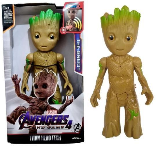 Boneco Baby Groot - Boneco Baby Groot Grande Articulado 30 cm com Luz e ...