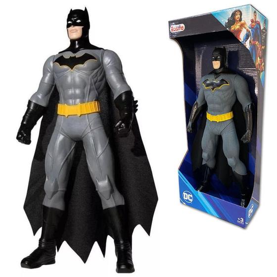 Boneco Batman Vinil Articulado Grande Original Brinquedo Rosita 45 cm ...