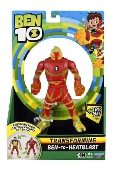 Boneco Ben 10 Transformaçao Deluxe Chama - Sunny 1794 - Boneco Ben 10 ...