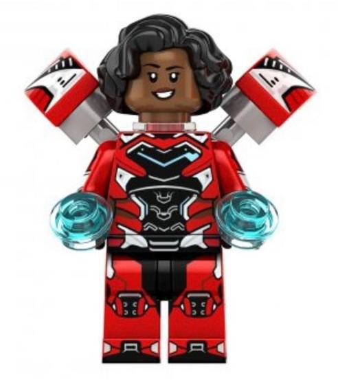 Boneco Blocos De Montar Coração De Ferro Wakanda Forever - Mega Block ...