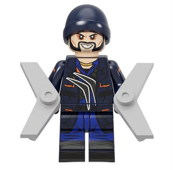 Boneco Blocos De Montar Esquadrão Suicida Capitão Bumerangue - Mega ...