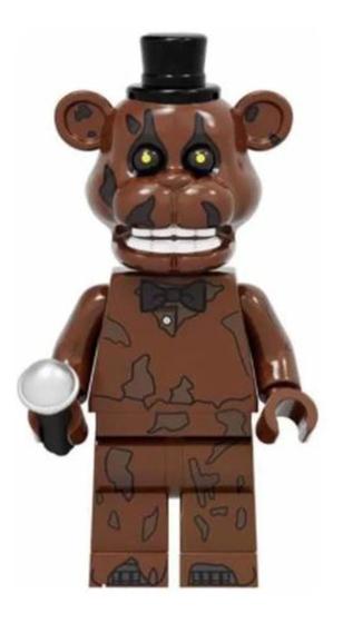 Boneco Blocos De Montar Freddy Five Nights At Freddy - Mega Block Toys ...