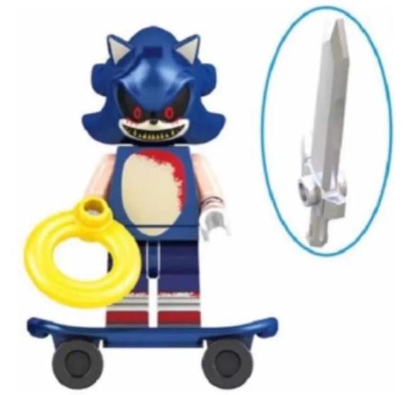 Boneco Blocos De Montar Sonic Edição Especial Lançamento - WM ...
