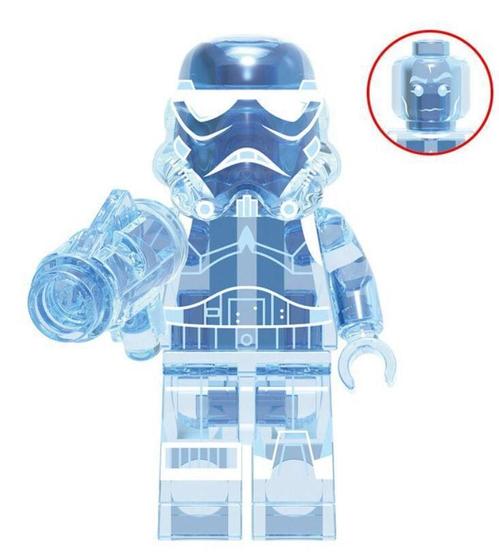 Boneco Blocos De Montar Stormtrooper Holograma Star Wars - Mega Block ...