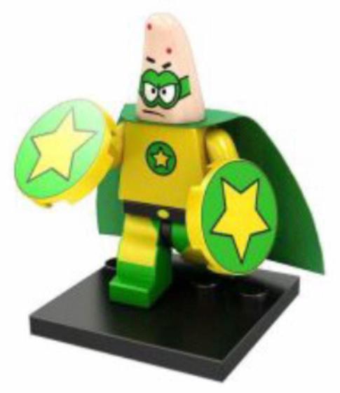 Boneco Blocos De Montar Super Patrick Bob Esponja - Mega Block Toys ...