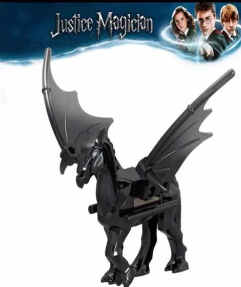 Boneco Blocos De Montar Thestral Harry Potter Fantásticos - Mega Block ...