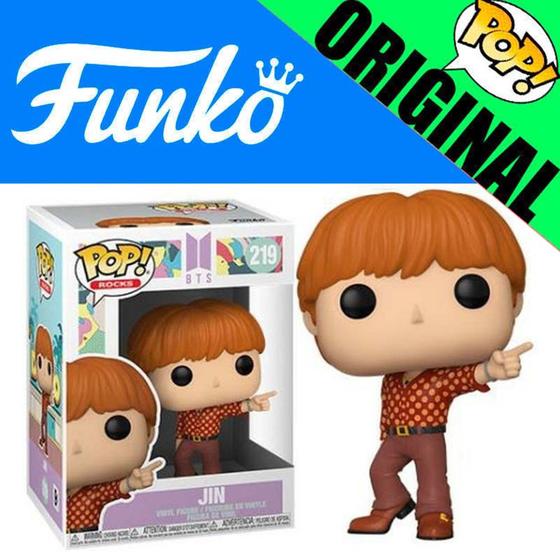 Boneco BTS Dynamite Jin Pop Funko 219 Original - Funko - Magazine Luiza