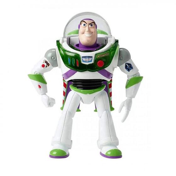 Boneco Buzz Lightyear 18 Cm Voo Espacial Luz Som Portugues, Mattel ...