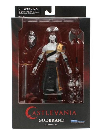 Boneco castlevania godbrand da netflix - vampiro viking - diamond ...