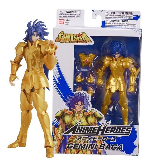 Boneco Cavaleiros Do Zodíaco Saga De Gêmeos 17cm Fun Bandai - Fun ...