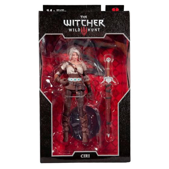 Boneco Ciri The Witcher 3 Com Assessórios Figura Ciri Wild Hunt Jogo ...