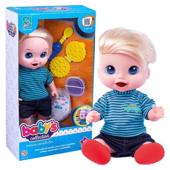 Boneco Comidinha Come E Faz Cocozinho Supertoys 33cm - Bonecos ...