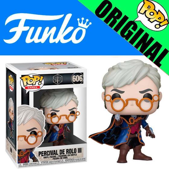 Boneco Critical Role Percival De Rolo III Pop Funko 606 Original ...