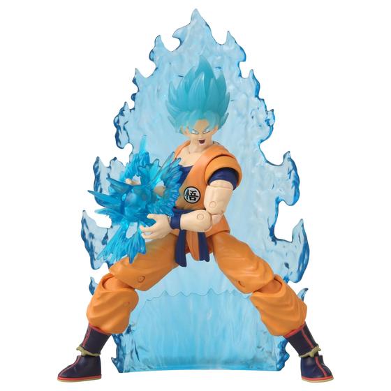 Boneco de ação Dragon Ball Super Bandai Dragon Stars SS Blue Goku ...