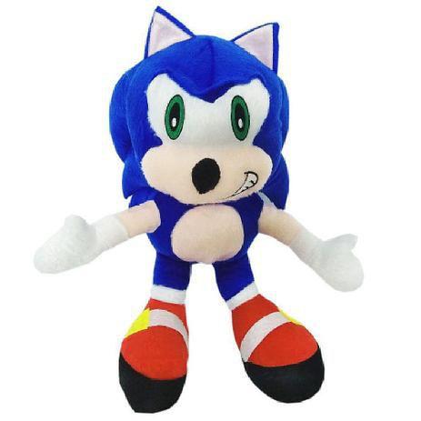 Boneco de Pelúcia Sonic Azul Grande 45 cm - Zuza - Pelúcia - Magazine Luiza