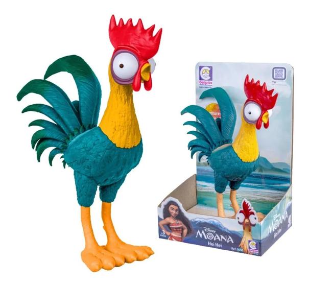 Boneco Disney Da Princesa Moana Galo Hei Hei Cotiplás - COTIPLAS ...