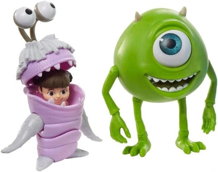 Boneco Disney Pixar Mike Wazowski E Boo Monstros S.A. - Mattel ...