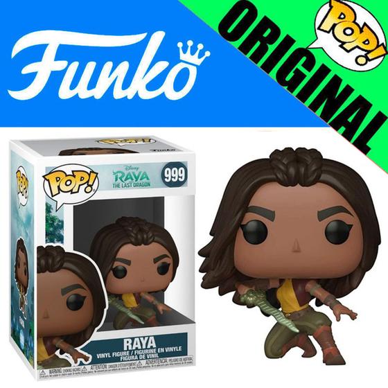 Boneco Disney Raya And The Last Dragon Raya Pop Funko 999 Original ...