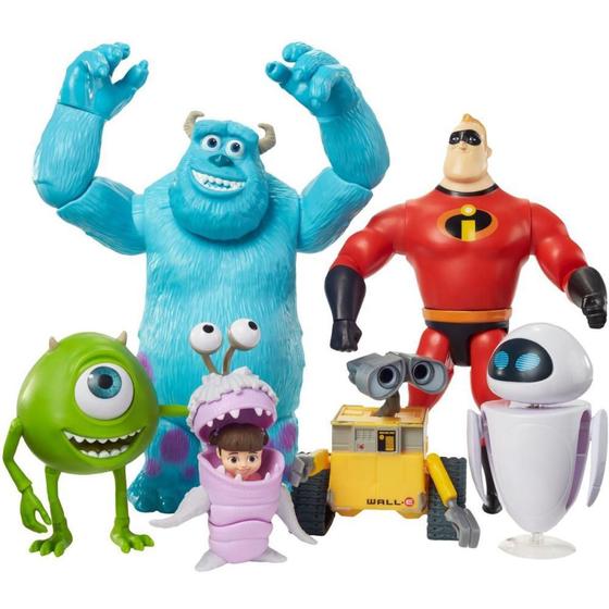Boneco e Personagem Pixar Figuras em Acao SORT. - Mattel - Bonecos ...
