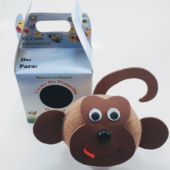 Boneco ecológico macaco chico - Horta e Jardim - Bonecos - Magazine Luiza