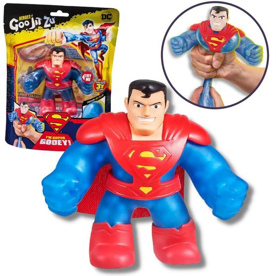 Boneco Elástico Superman De Armadura Heroes Goo Jit Zu Sunny - Bonecos ...