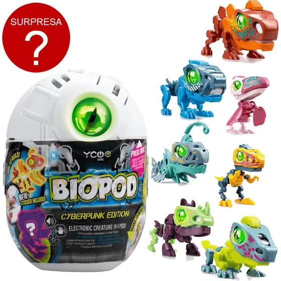 Boneco Eletrônico Biopod Cyberpunk Cápsula Surpresa Fun - Fun Divirta ...