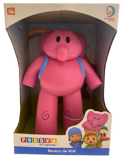 Boneco Elly de Vinil Grande 28cm Articulado - Cardoso Toys - Bonecos ...