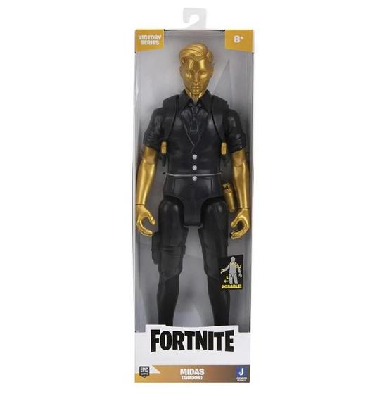 Boneco Figura Articulada Fortnite Shadow Midas 28cm - Sunny - Bonecos ...