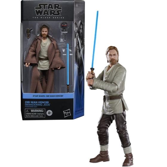 Boneco figura obi-wan kenobi san francisco the black series star wars ...