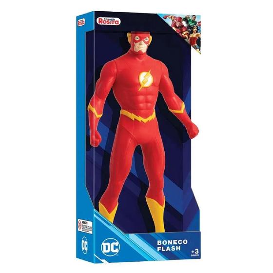 Boneco Flash DC Comics Articulado em Vinil Rosita 1097 - Bonecos ...