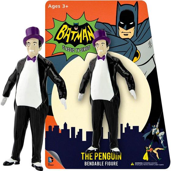 Boneco Flexível Pinguim do Batman Série Clássica DC NJ Croce - New Toys ...