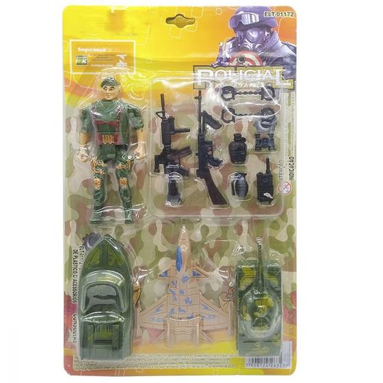 Boneco Forca Tatica com Acessorios - Elite 01172 - Bonecos - Magazine Luiza