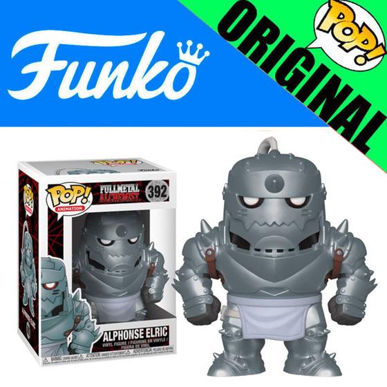 Boneco Fullmetal Alchemist Alphonse Elric Pop Funko 392 Original ...