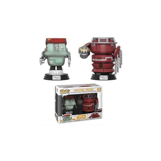 Boneco Funko Pop Brinquedo Star Wars Solo Fighting Droids 2Pack - Funko ...