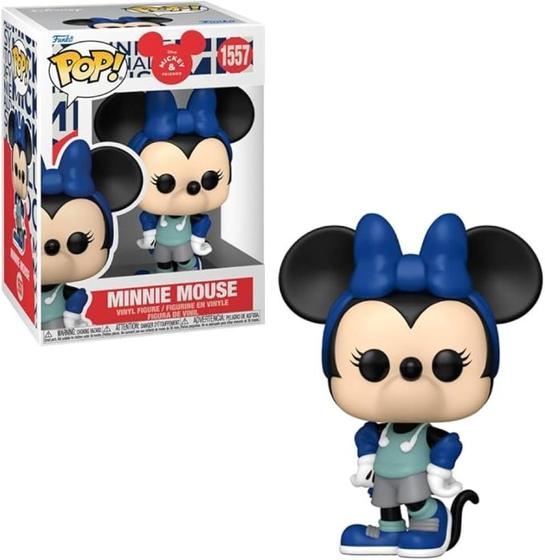 Boneco funko pop! disney vida real minnie com roupa de corrida 11977 ...